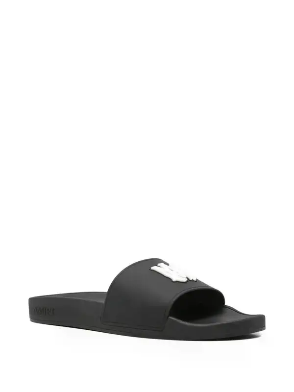 Amiri Ma Flip Flops - Black
