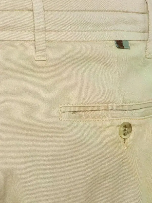 Canali Drawstring-waist Chino Trousers - Neutrals