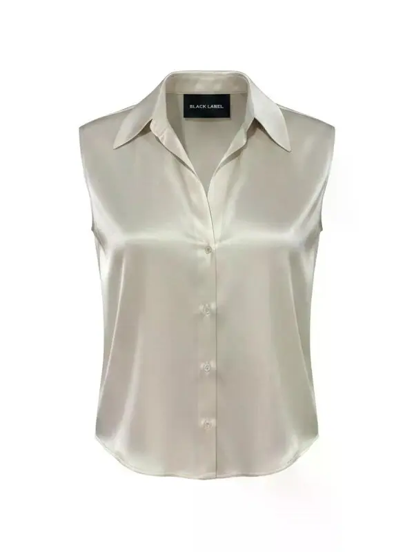 Black Label Satin Finish Blouse