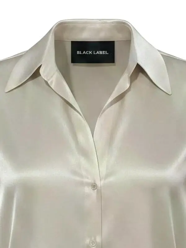 Black Label Satin Finish Blouse