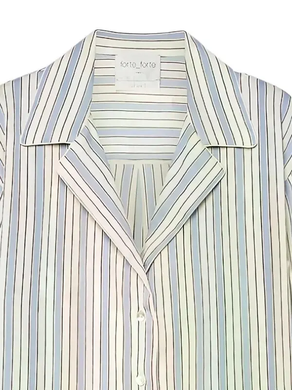 FORTE_FORTE Striped Shirt