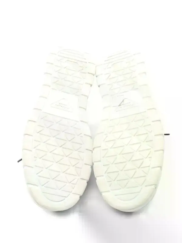 Prada Leather Perforated Logo Sneakers