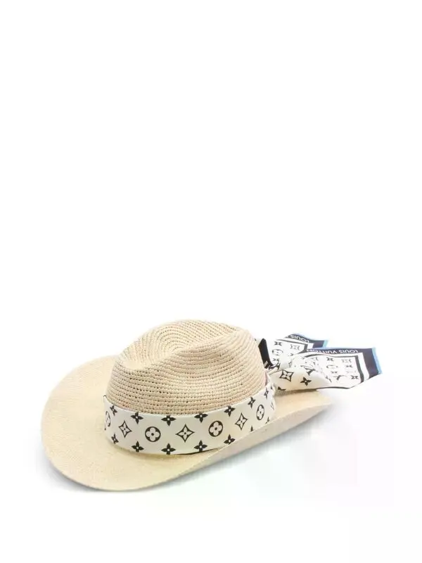 LOUIS VUITTON 2023 Monogram Scarf Hat - Neutrals