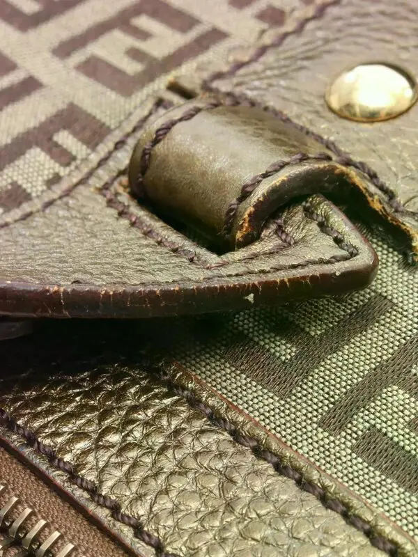 Fendi Zucca Canvas Tote Bag