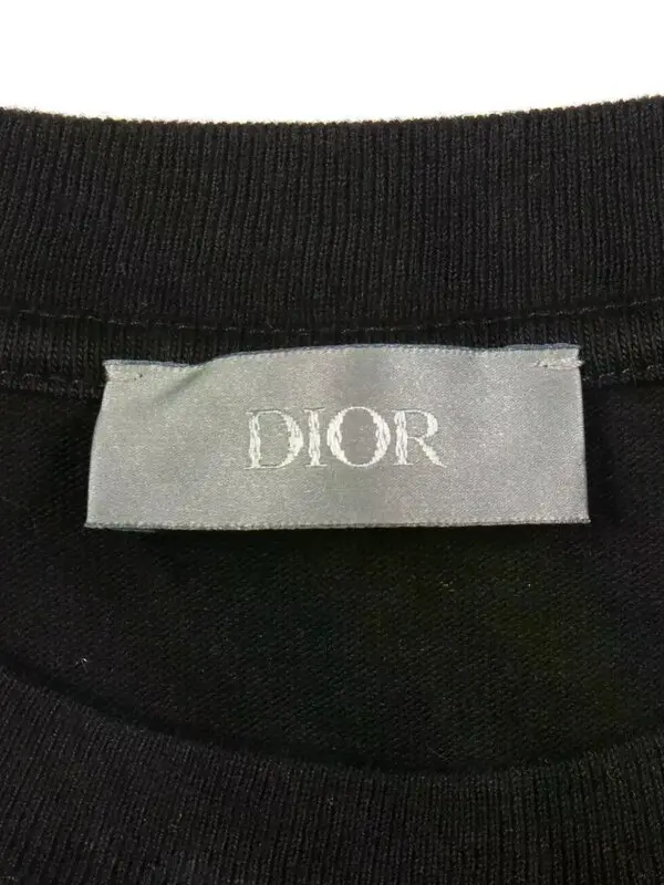 Dior 2010s Cd Logo-embroidered T-shirt
