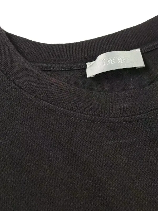 Dior 2010s Cd Logo-embroidered T-shirt