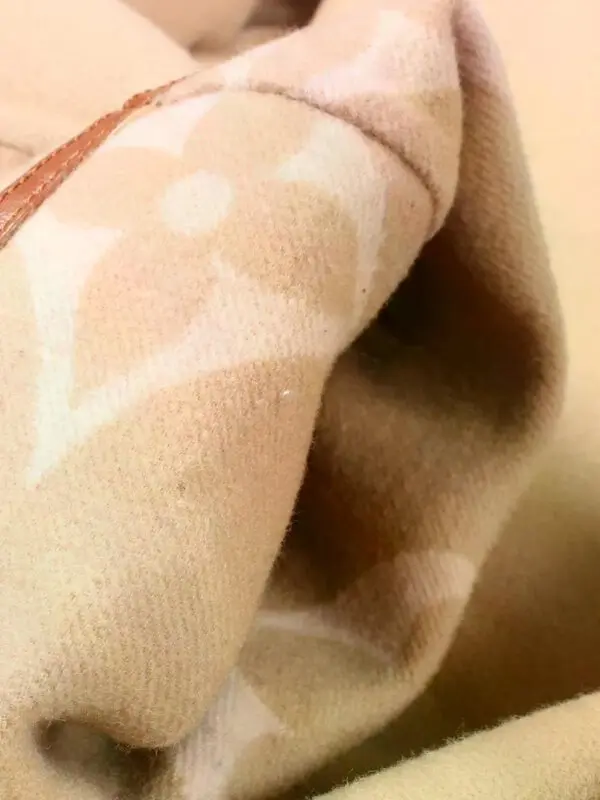 LOUIS VUITTON Giant Monogram Belted Coat