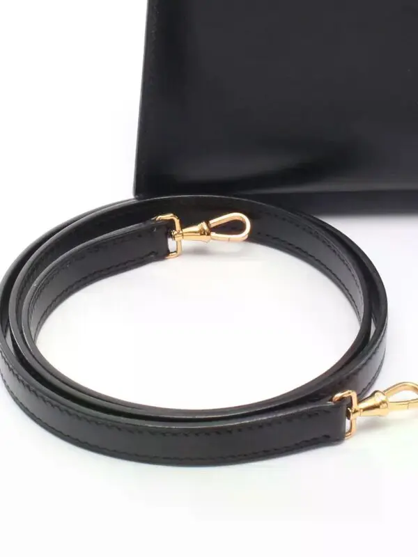 Hermès 1992 Mini Kelly Two-way Handbag - Black
