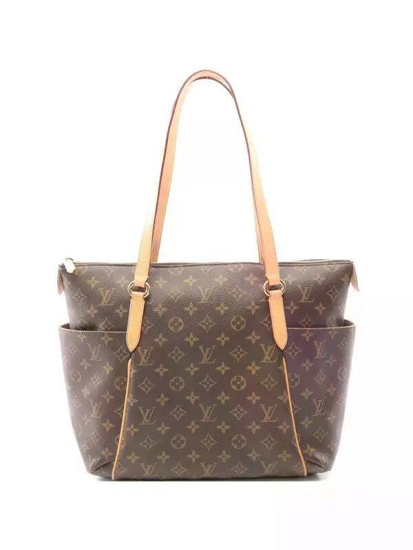 LOUIS VUITTON Monogram Tote Bag - Brown