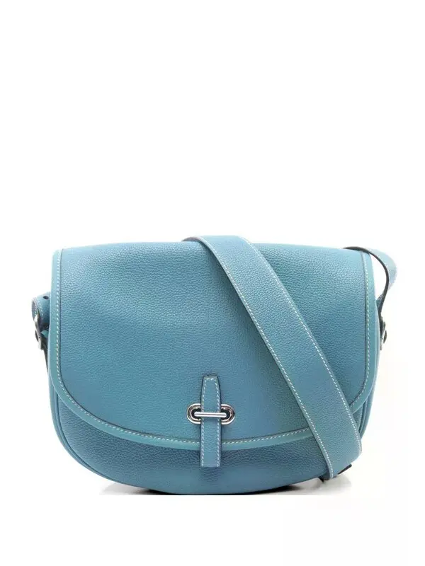 Hermès Baldo Golf Shoulder Bag - Blue