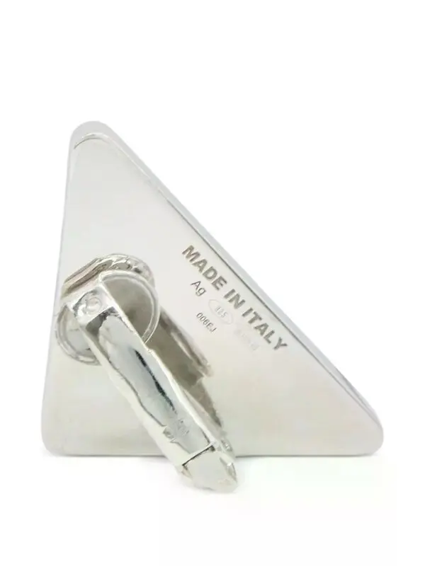 Prada Logo Earrings