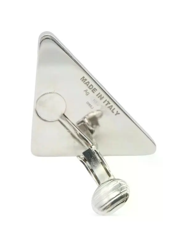 Prada Logo Earrings
