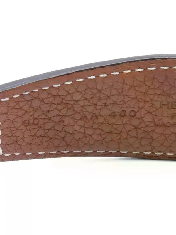 Hermès H Strie Reversible Belt