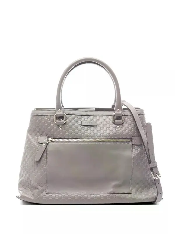 Gucci Micro Gg Guccissima Leather Handbag