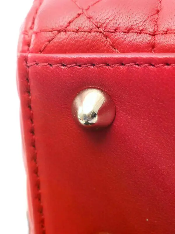 Dior Lady My Abcdior Shoulder Bag - Red