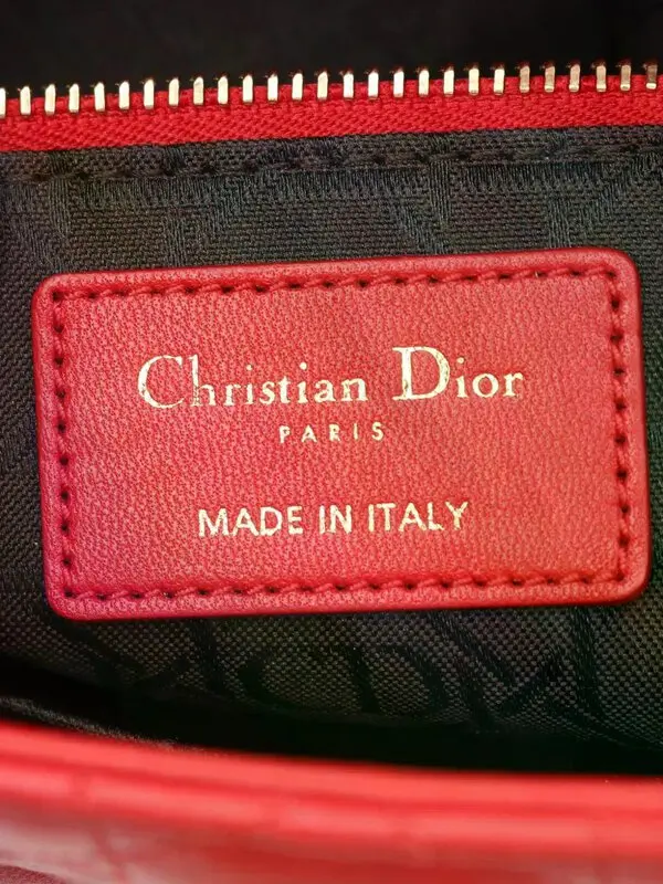 Dior Lady My Abcdior Shoulder Bag - Red