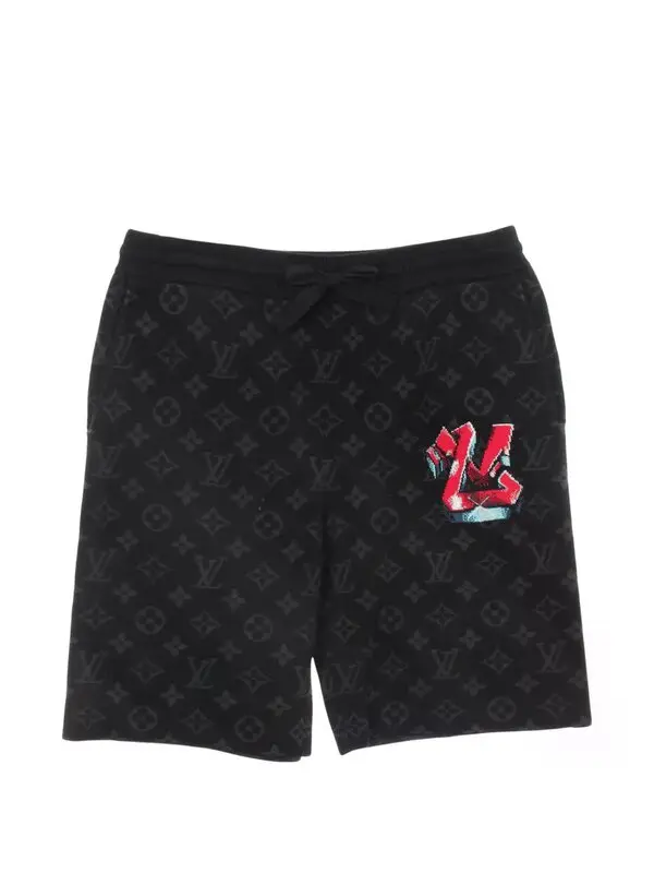 LOUIS VUITTON 2000s Graffiti Monogram Track Pants
