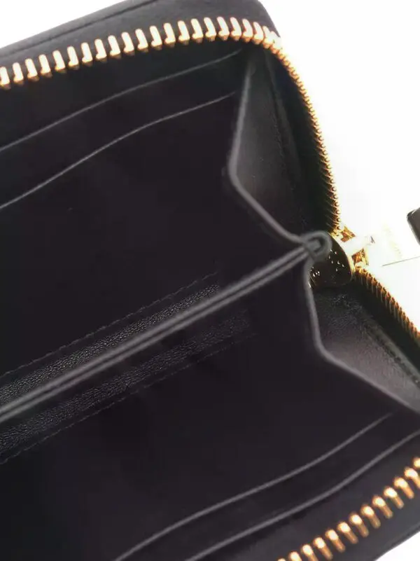 Miu Miu 2020s Matelassé Leather Wallet - Black