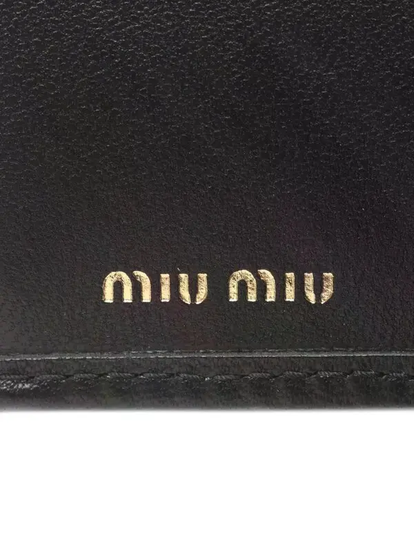 Miu Miu Matelassé Bi-fold Wallet