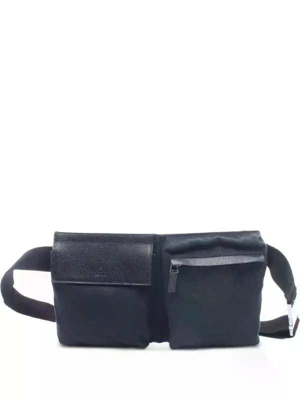 Gucci Gg Canvas Belt Bag - Blue