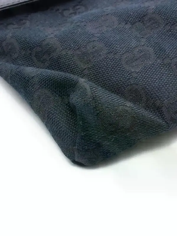 Gucci Gg Canvas Belt Bag - Blue