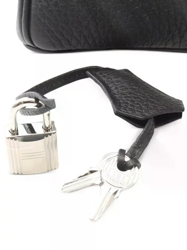 Hermès 25 Birkin Togo Tote Bag - Black