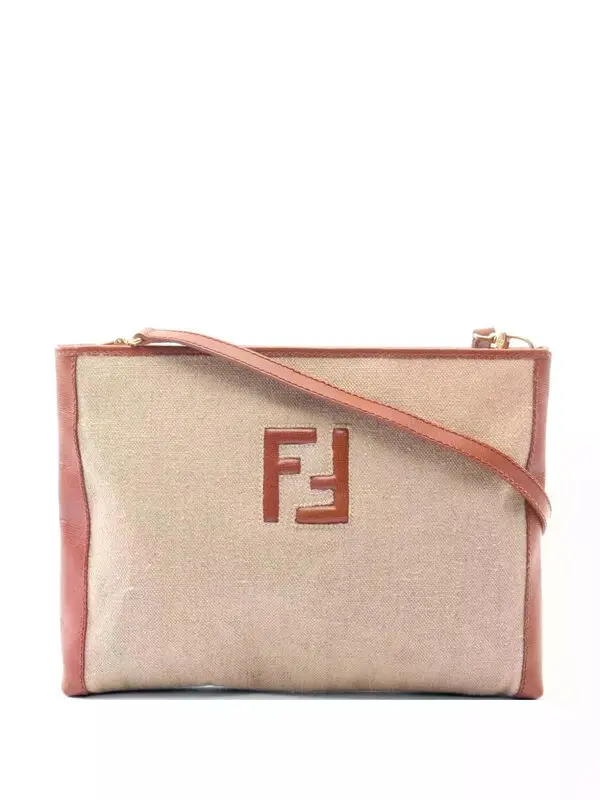 Fendi Ff Logo Crossbody Bag