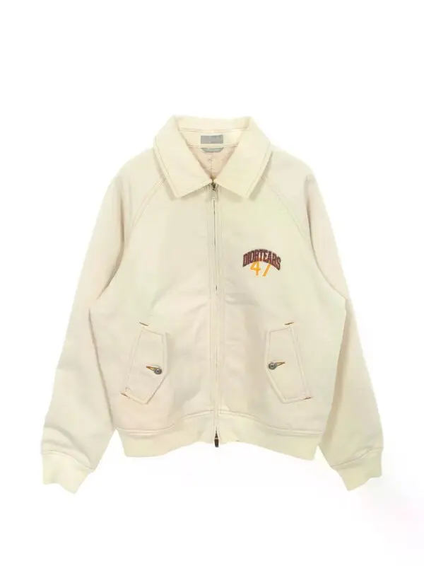 Dior Denim Jacket With Tears Logo