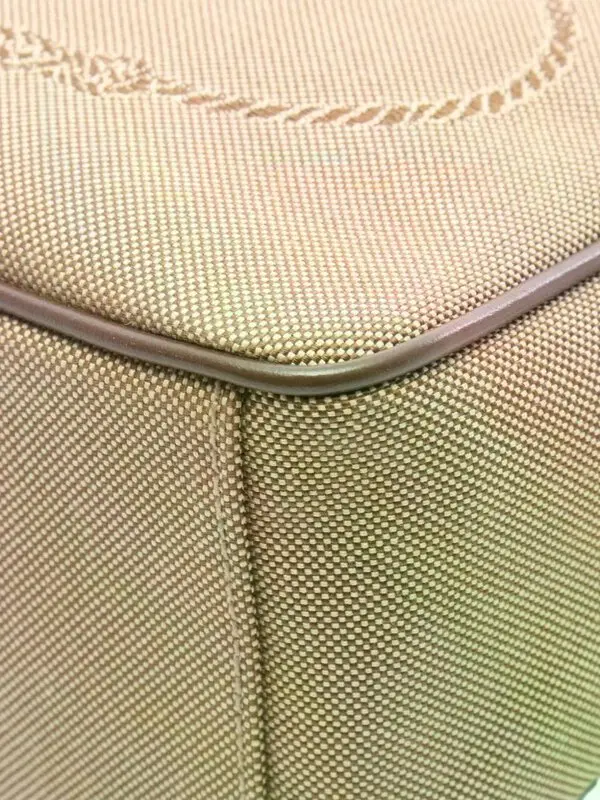 Prada Logo Jacquard Crossbody Bag - Neutrals