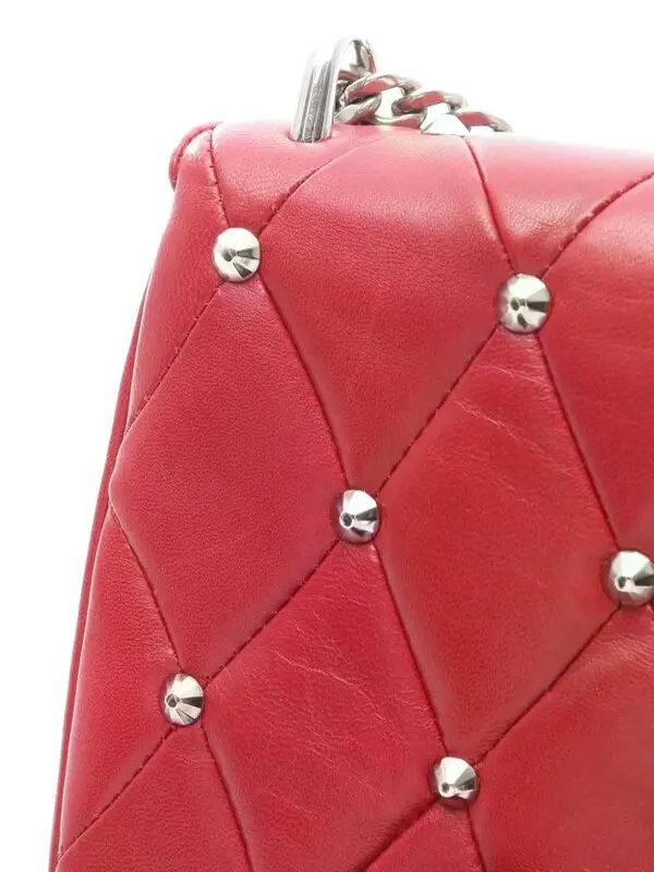 Miu Miu Stud-embellished Quilted Shoulder Bag