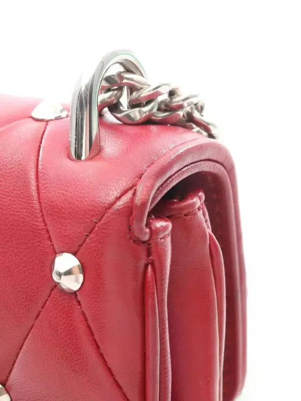 Miu Miu Stud-embellished Quilted Shoulder Bag