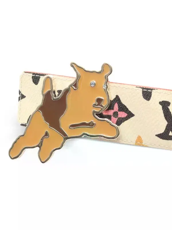 LOUIS VUITTON Monogram Craggy Reversible Belt