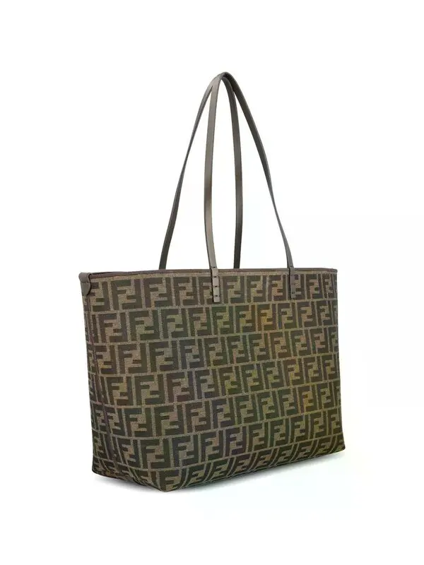 Fendi Medium Ff Jacquard Tote Bag