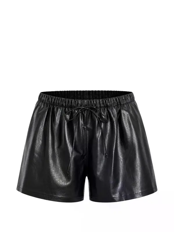 HAIKURE Grained Texture Shorts