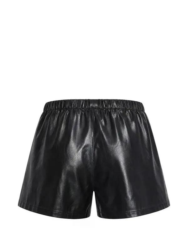 HAIKURE Grained Texture Shorts