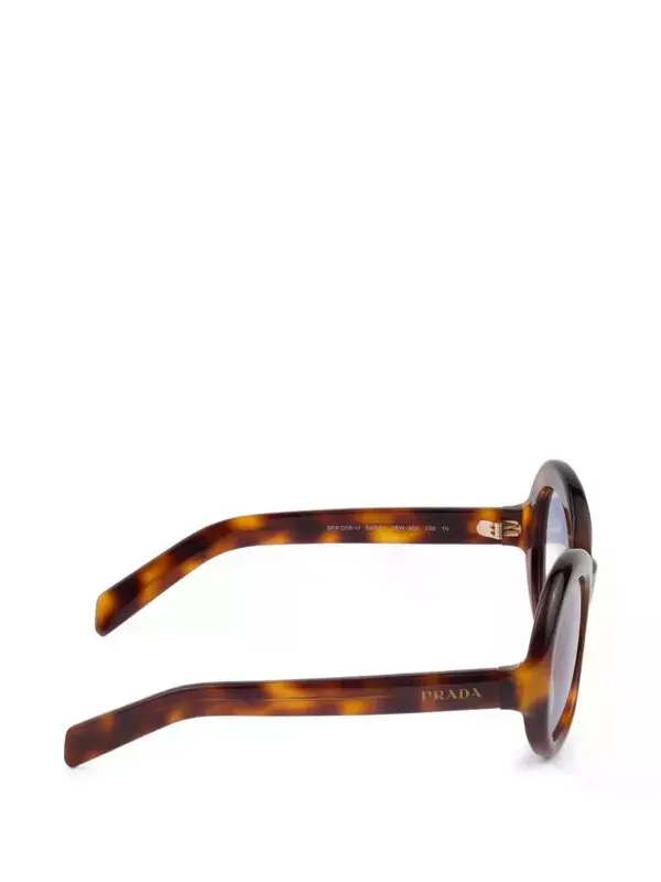 Prada Round Acetate Sunglasses