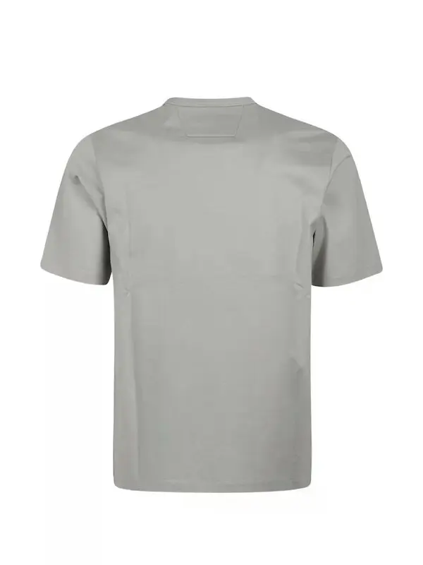 C.P. COMPANY Metropolis Logo-patch T-shirt - Grey