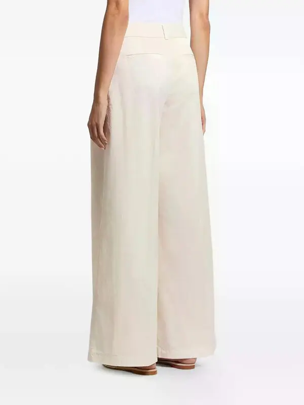 Peserico Pleated Wide-leg Trousers