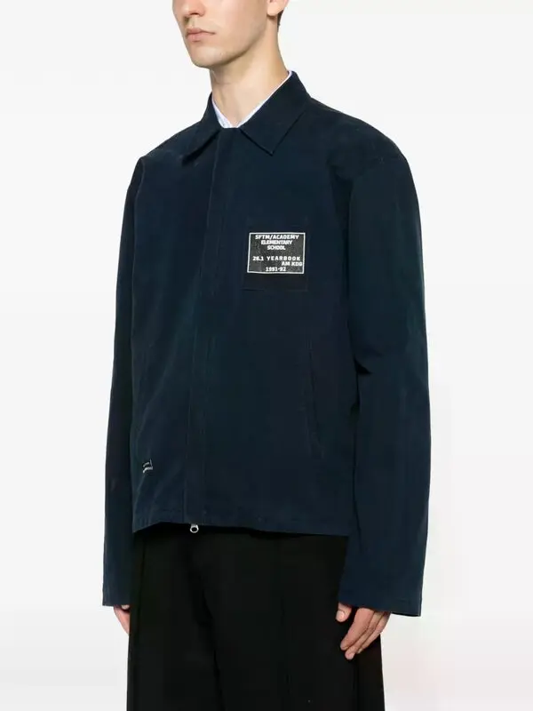 SONG FOR THE MUTE Logo Patch Zip-up Jacket
