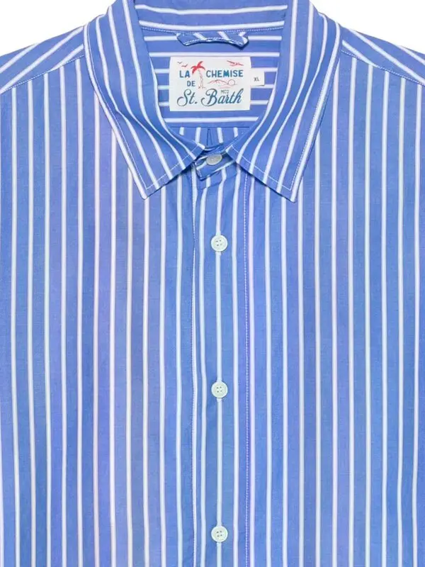 MC2 SAINT BARTH Levanzo Striped Shirt
