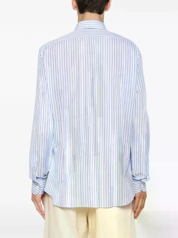 MAZZARELLI Vertical-stripe Shirt