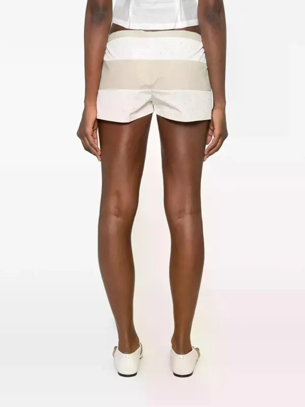 Paloma Wool Zurriola Rhinestone Embellished Shorts