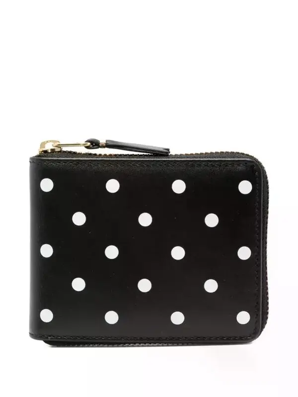 Comme Des Garçons Leather Wallet - Black
