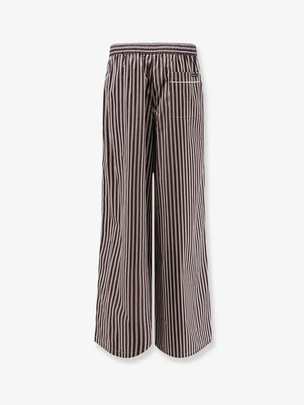 Dolce & Gabbana Striped Poplin Trousers
