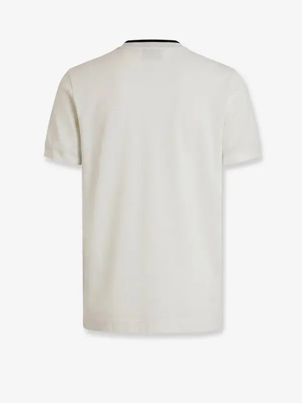 Dolce & Gabbana Technical Fabric T-shirt With Front Embroidery