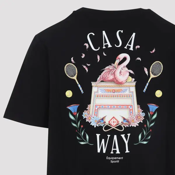 Casablanca Casa Way T-shirt - Black
