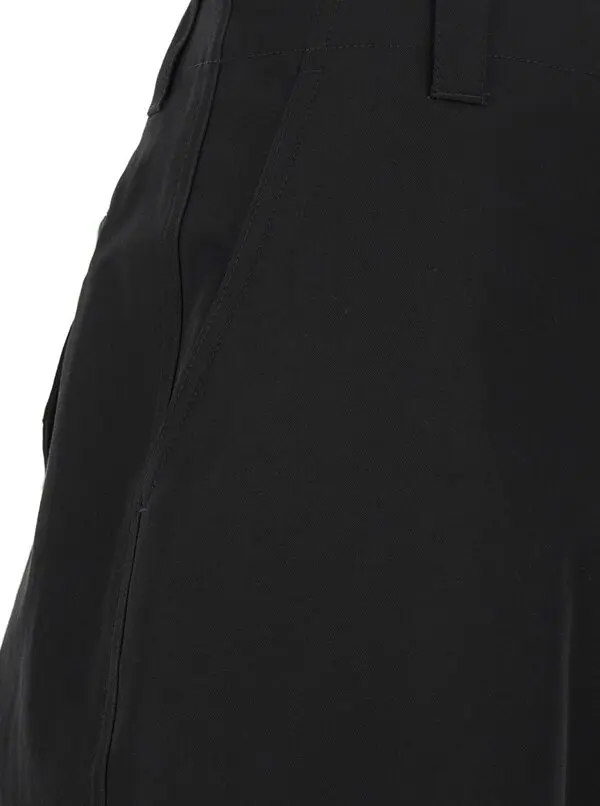 Gucci Cotton Relaxed Fit Pants With Web Detail - Multicolor
