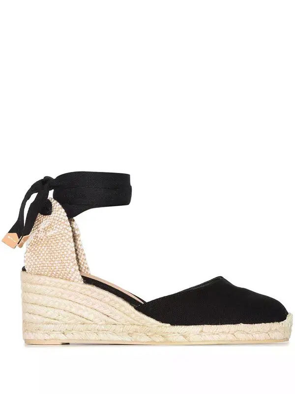 CastaÑer Carina Wedge Espadrilles With Tie Fastening