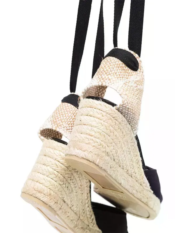 CastaÑer Carina Wedge Espadrilles With Tie Fastening