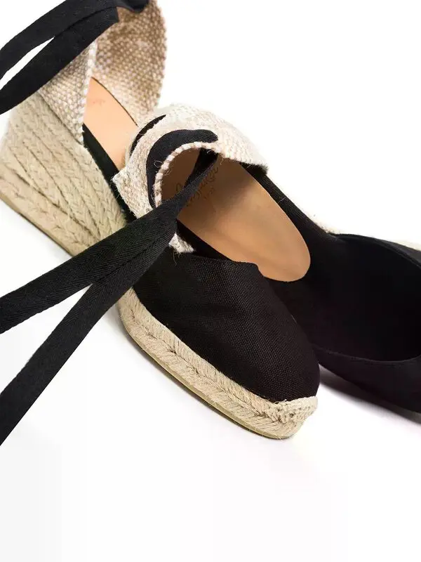 CastaÑer Carina Wedge Espadrilles With Tie Fastening